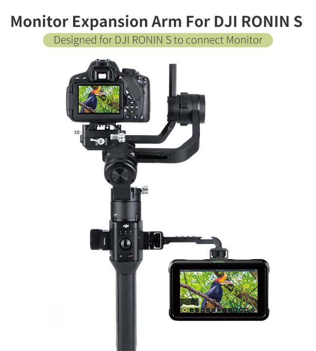 Agimbalgear Dh11 Ronin S/sc/rsc2 Mount Bracket Arm Extend Cold Shoe Mic ...