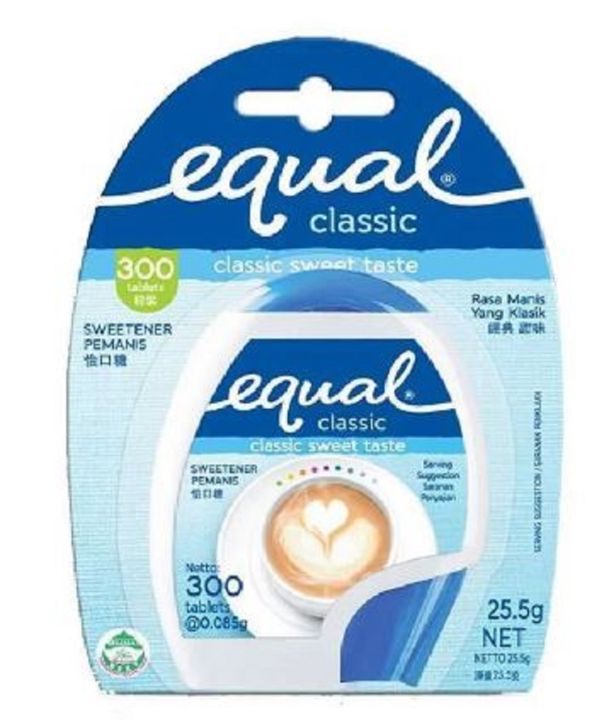 Equal Sweetener Tablets Classic 300 | Daraz.lk