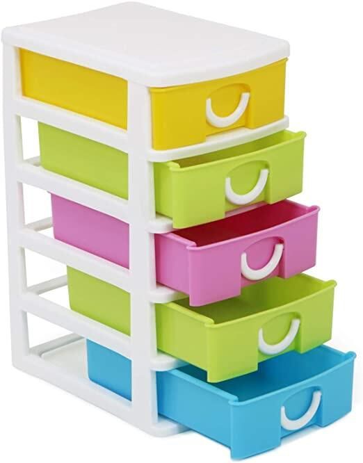 Plastic Drawers Table-top, 3-5Layers MAX | Daraz.lk
