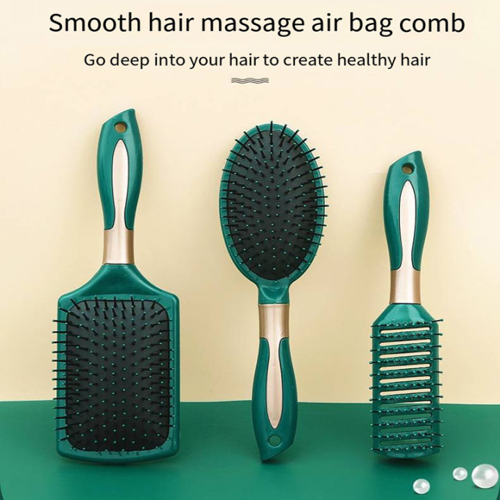 Hair Massage Air Cushion Comb Brush Scalp Hairbrush Detangle Anti ...