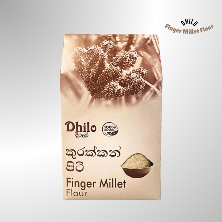 DHILO Finger Millet Flour | 400g | 100% Natural | Daraz.lk
