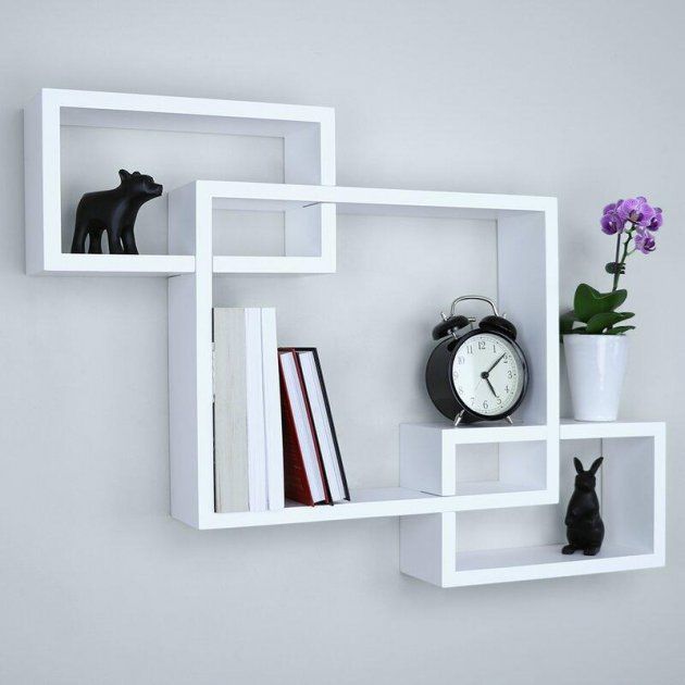 Wall Rectangle Floating Shelf (350X300X250mm) | Daraz.lk