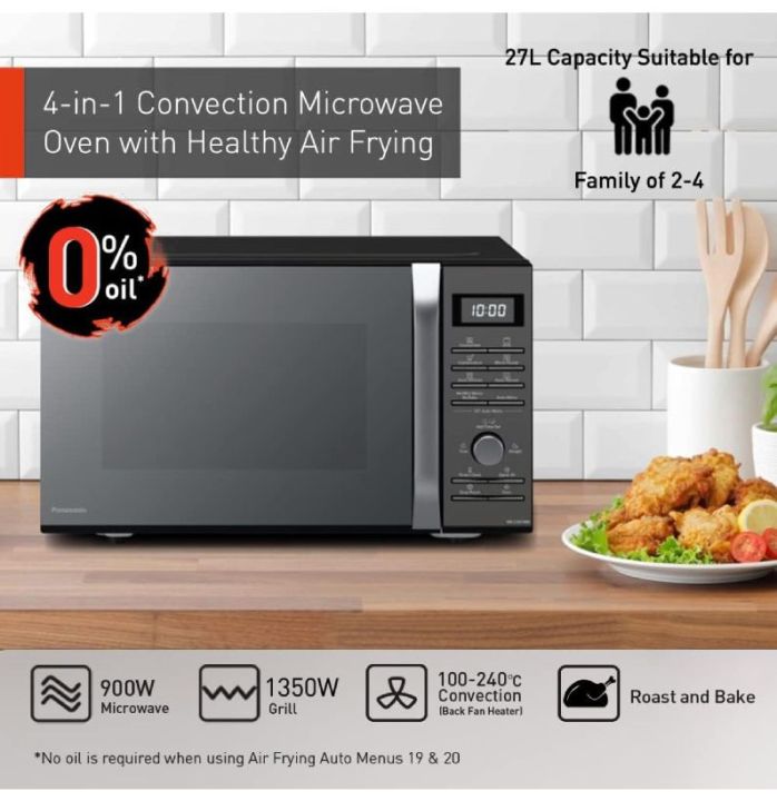 PANASONIC 27L 4-IN-1 CONVECTION MICROWAVE OVEN | Daraz.lk