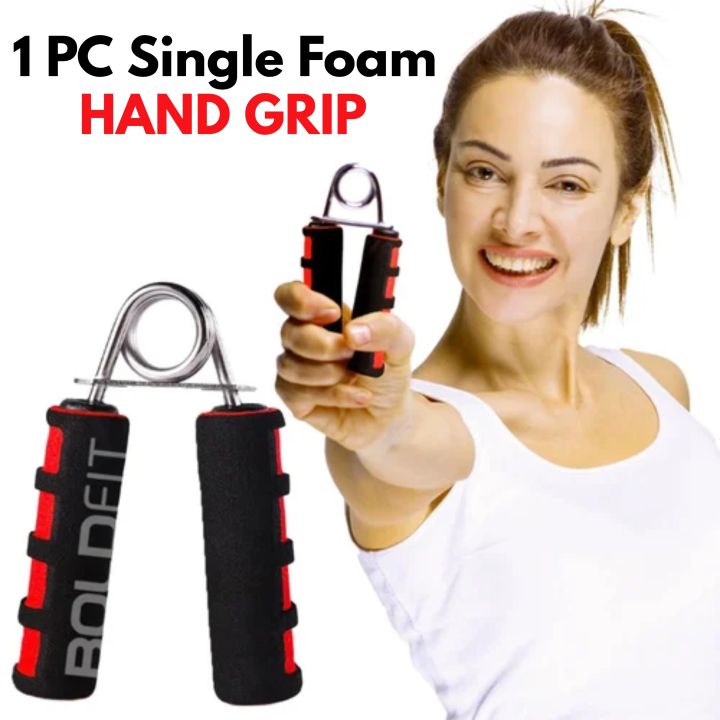 Single Foam A Type Fitness Sport Crossfit Hand Grip Gripper Forearm ...