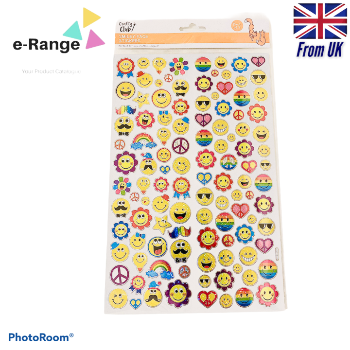 Smiley Face Sticker Sheets | Daraz.lk