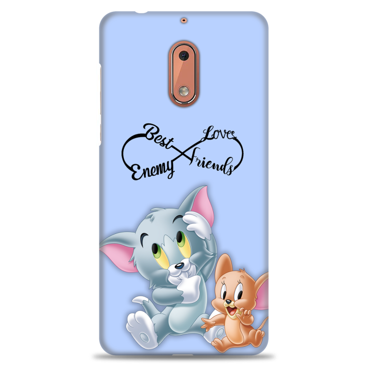 Back Cover For Nokia 6 Tom & Jerry Design | Daraz.lk