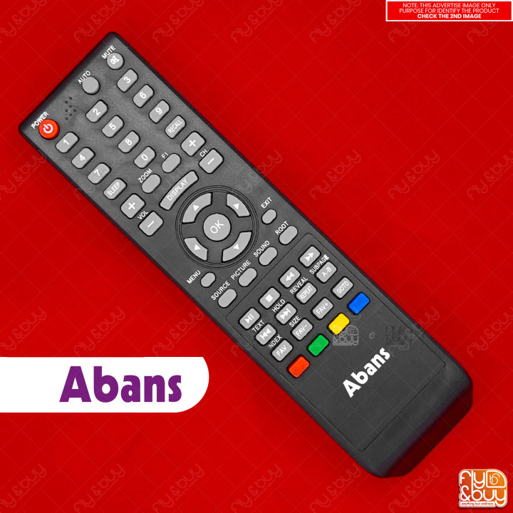 Abans & Innovex LCD LED TV Remote Controller EN-83801 FB-RT | Daraz.lk