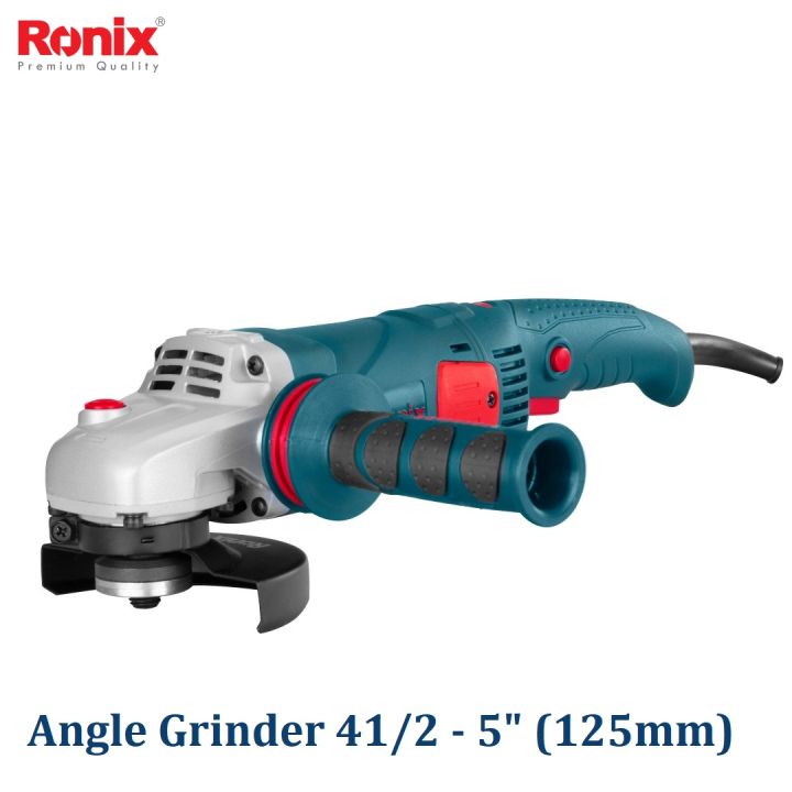 Ronix Angle Grinder 5" with Speed Control (125mm) | 3165 | 1500W | Daraz.lk