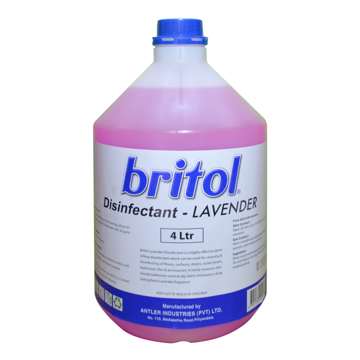 Britol Disinfectant - Lavender 4L | Daraz.lk