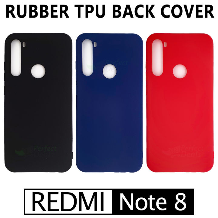 Mongo Redmi Note 8 Flexible Rubber Super Slim Comfort Rubber Grip Fit ...