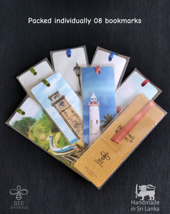Famous Places in Sri Lanka - Handmade Bookmarks - Bundle 08pcs - (BM ...