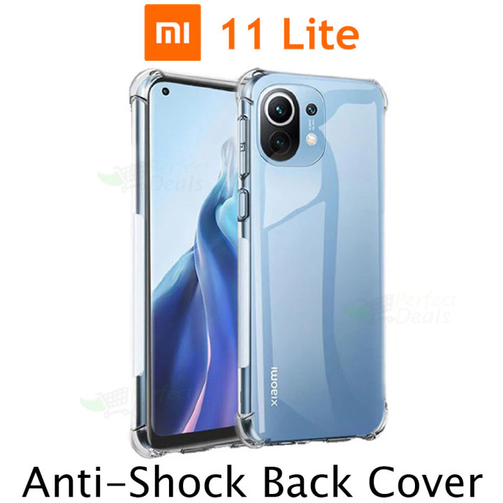 Mongo High Quality Xiaomi Mi 11 Lite Soft Silicone TPU Case with anti ...