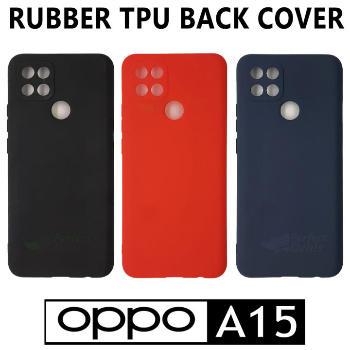 Mongo OPPO A15 Flexible Rubber Super Slim Comfort Rubber Grip Fit Magic ...