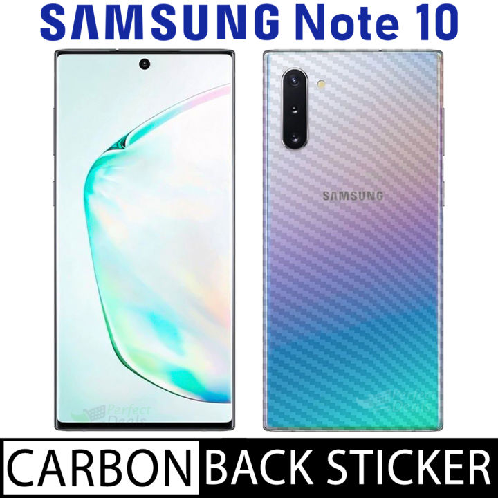 Shopila High Quality Samsung Galaxy Note 10 Carbon Fiber Transparent ...