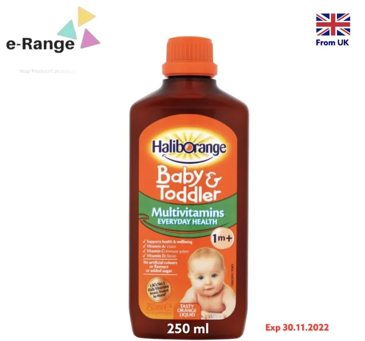 Haliborange Baby & Toddler Multivitamin Liquid 1 month+ 250ml | Daraz.lk