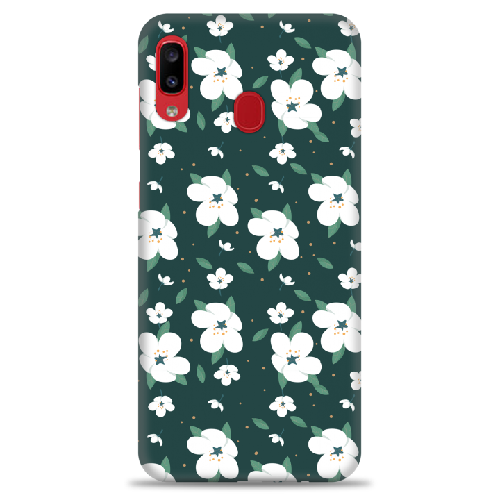 Back Cover For Samsung A20 Flora Design | Daraz.lk