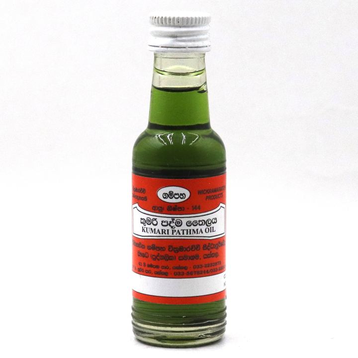 Kumari Padma Oil 60 ml, Gampaha Wickramarachchi Kumari pathma Oil, For ...