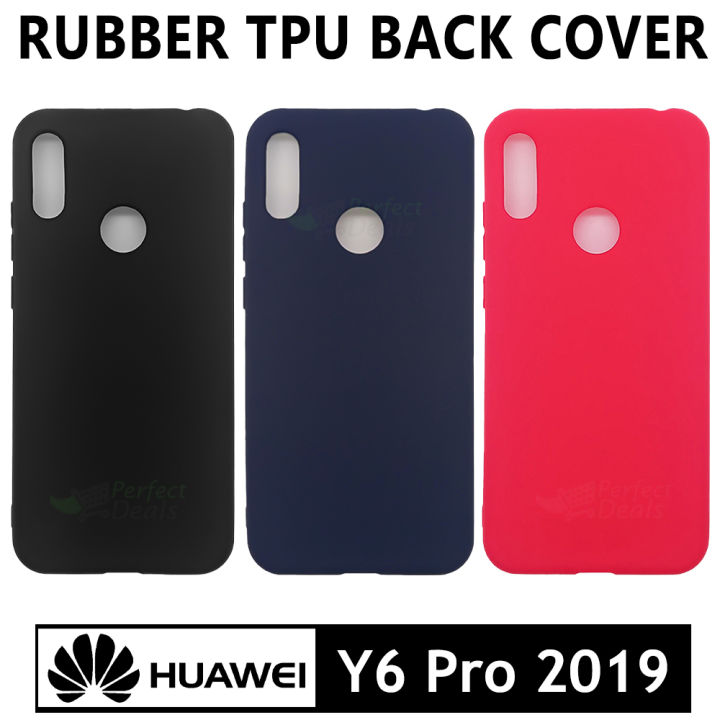 Torofy Huawei Y6 Pro 2019 Flexible Rubber Super Slim Comfort Rubber ...