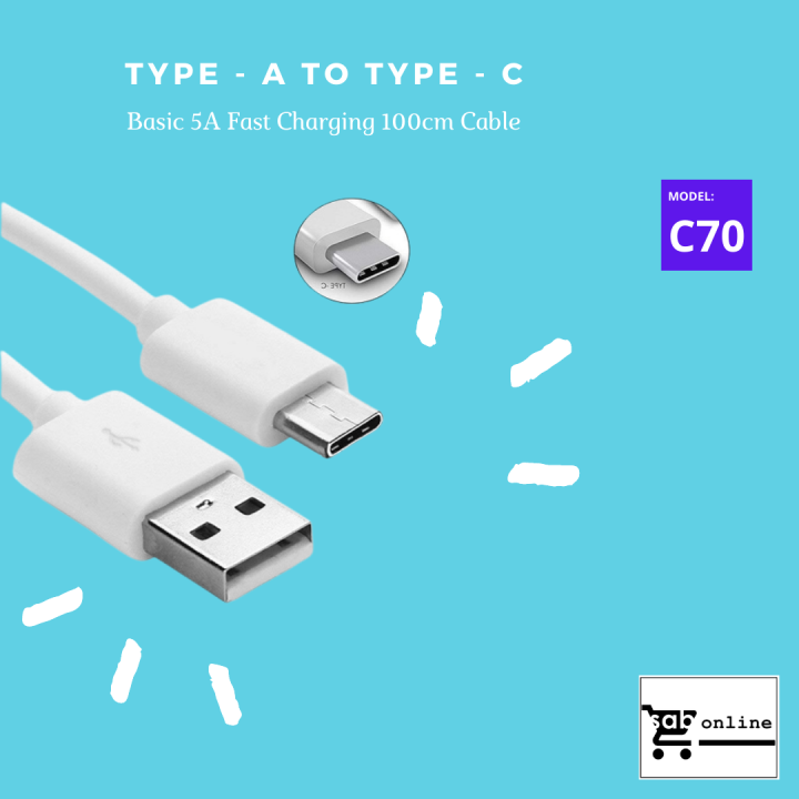 Charging Cable 5A Micro USB-Type-C General Purpose Cable | Daraz.lk
