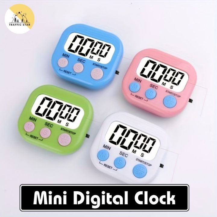 Mini Digital Timer, Student Multifunctional Manual Electronic Timer ...