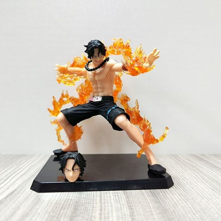 Anime Fire Fist Ace Combat Version Flame Special Effects Figure ...