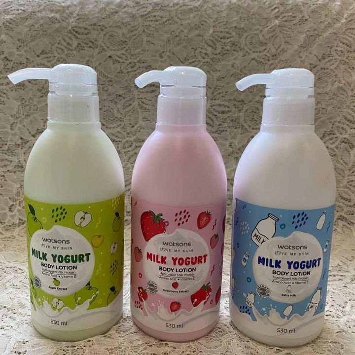 Watsons Milk Yogurt Body Lotion(530ml) - BKK Import | Shop.com.mm