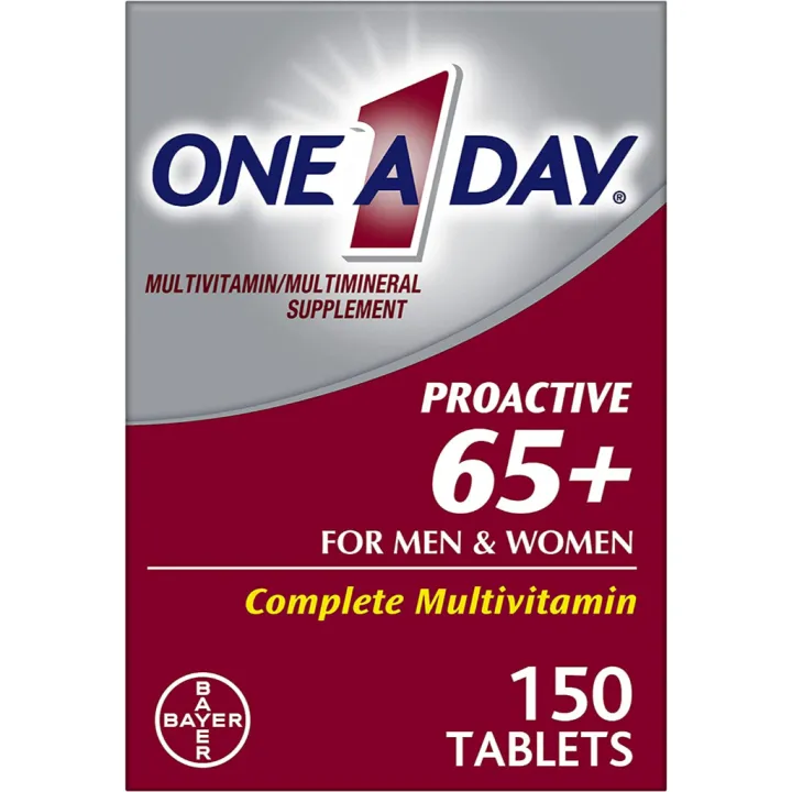 (Preorder)ONE A DAY PROACTIVE 65+ FOR MEN & WOMEN COMPLETE VITAMIN ...