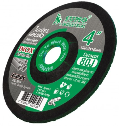 Flexible Grinding Disc 4" x 2mm INOX | Shop.com.mm