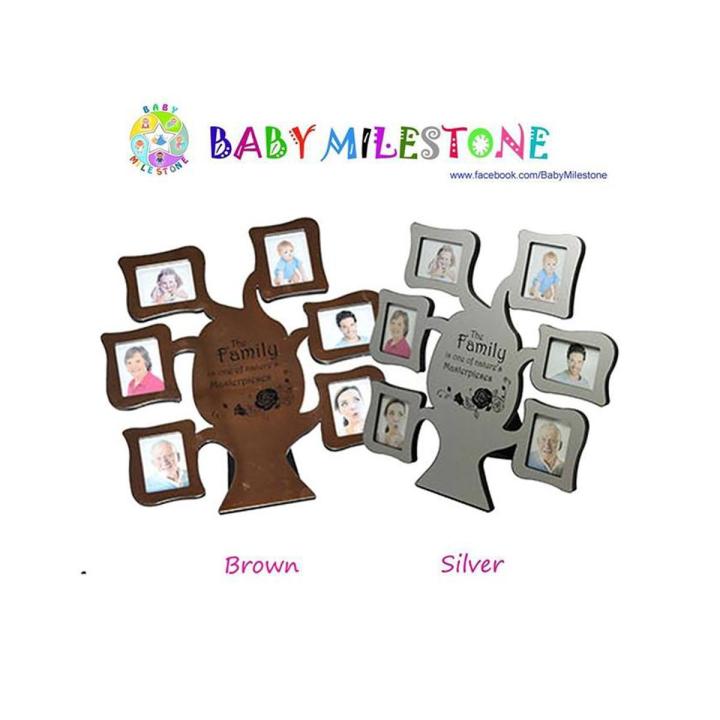 Baby Milestone Family Tree Photo Frame | Shop.com.mm