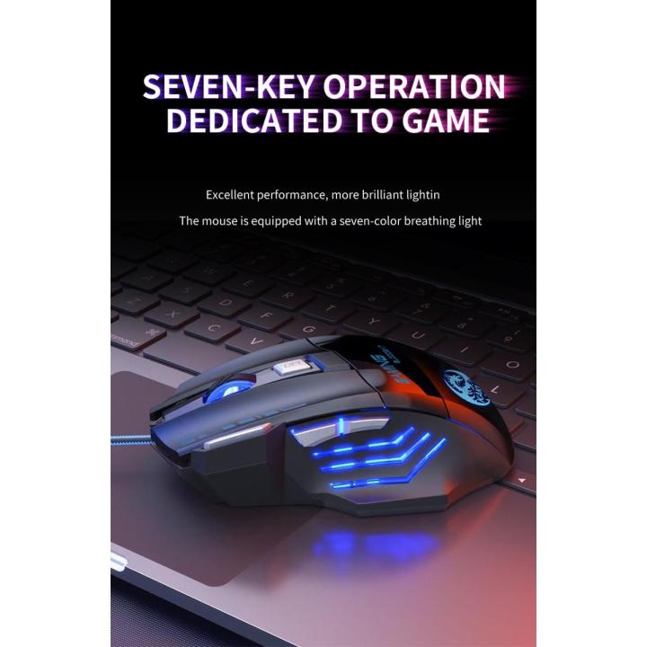 Kaku KSC-568 Game Competition Colorful Lighting Mouse | Shop.com.mm