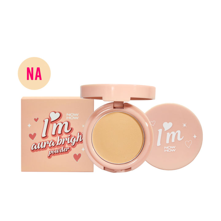 Now How I'm Aura Bright Powder SPF 30 PA+++ | Shop.com.mm