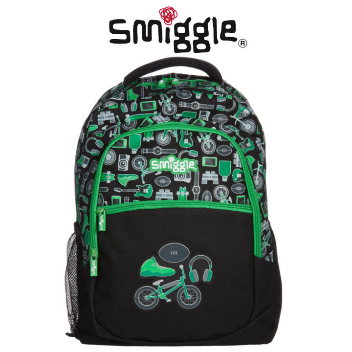 [Smiggle] Singapore Preorder Jump Classic Backpack Black | Shop.com.mm