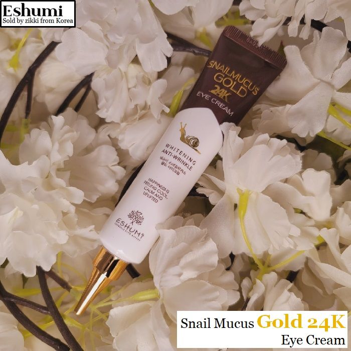 Eshumi Snail Mucus Gold Eye Cream 40ml | Shop.com.mm