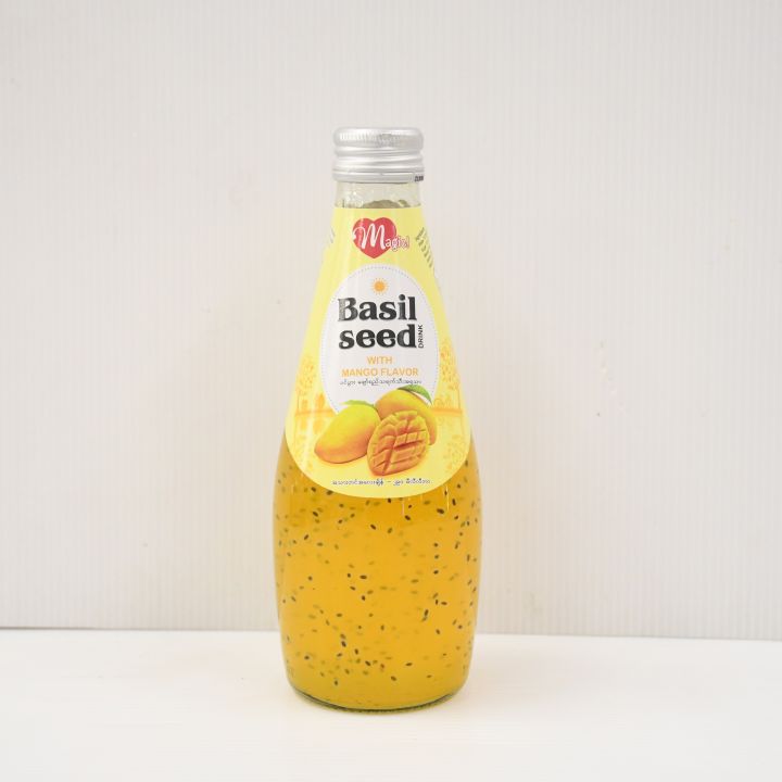 Magic Mango W/Basil Seed Drink 290ml | Shop.com.mm