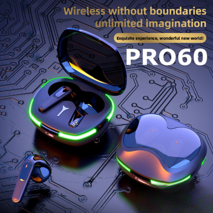 Pro 60 Wireless BT TWS Earbuds | Shop.com.mm