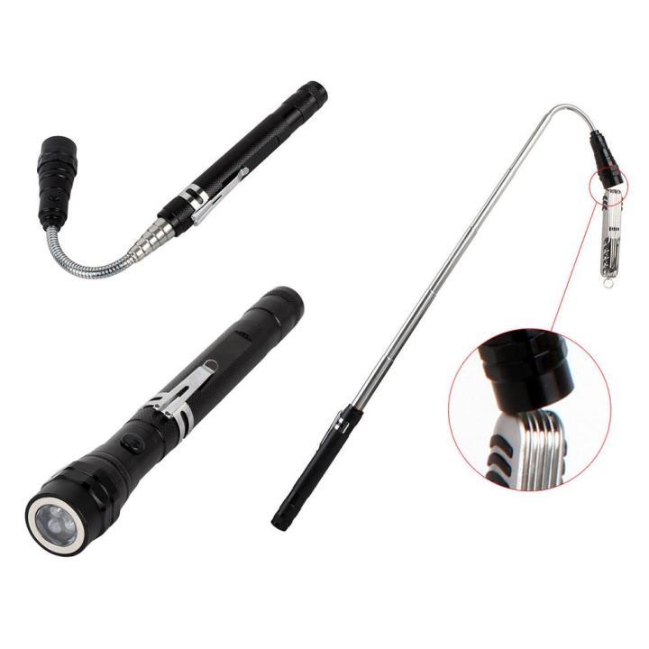 Flexible Flashlight Torch Lamp 3LED 360 Degree LEDs Flashlights ...