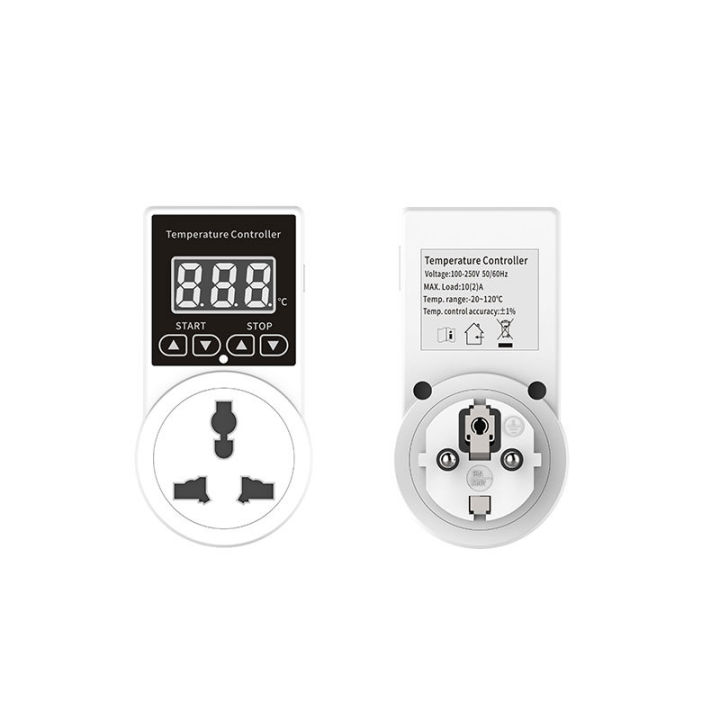 Digital Thermostat Sockets Thermostat Temperature Switch Heating ...