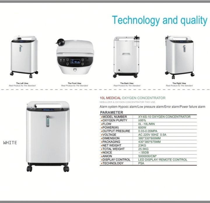 10 L Medical Oxygen Concentrator | Shop.com.mm