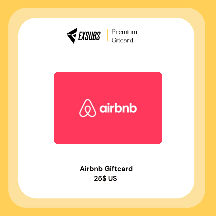 Airbnb Gift Card (US) – Digital Code – Book Stays & Experiences ...