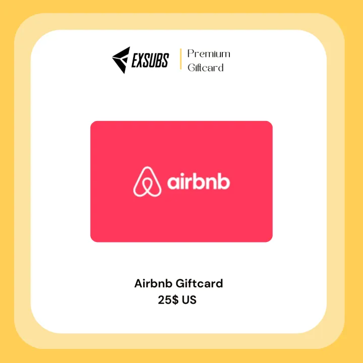 Airbnb Gift Card (US) – Digital Code – Book Stays & Experiences ...