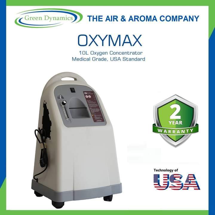 "OXYMAX" | (10L) Oxygen Concentrator | Shop.com.mm