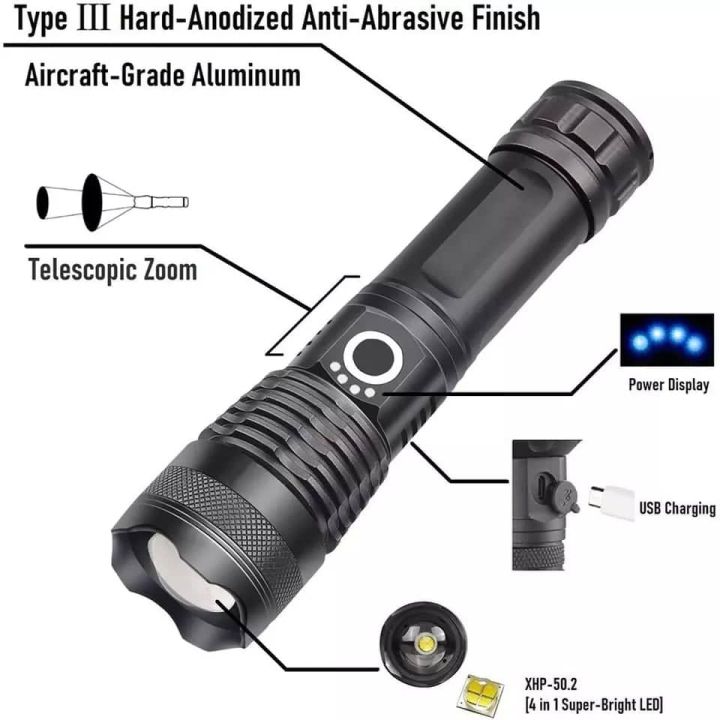 Big Heavy Duty Flashlight | Shop.com.mm