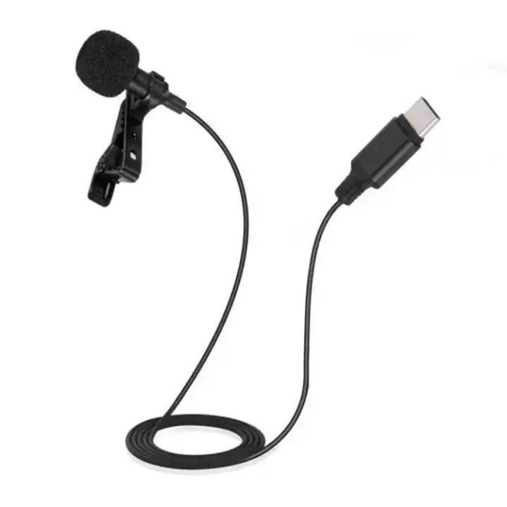 Lavalier Clip-on Microphone Type-C Mic | Shop.com.mm