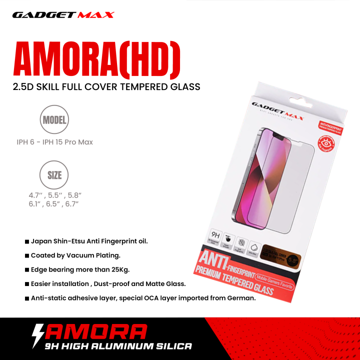 Gadget Max ~ Armor HD Premium 2.5D Skill Ful Tempered Glass ( Iphone 13 ...