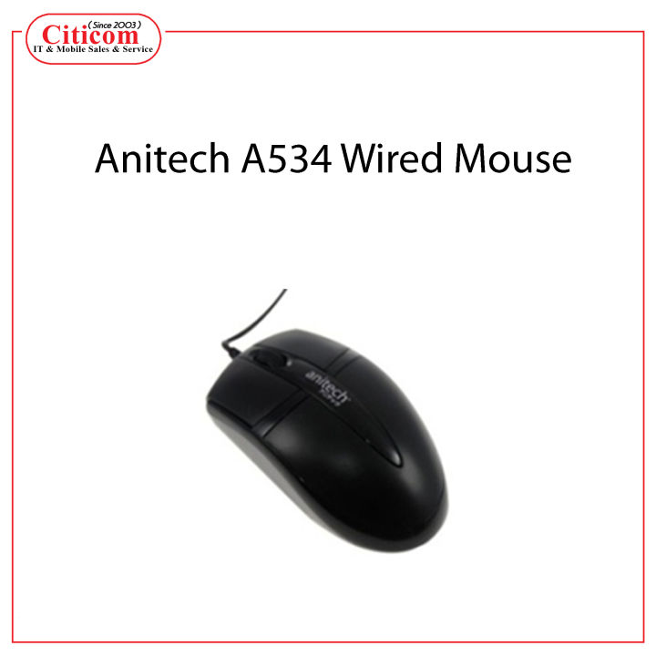 Anitech A534 Optical Mouse | Shop.com.mm