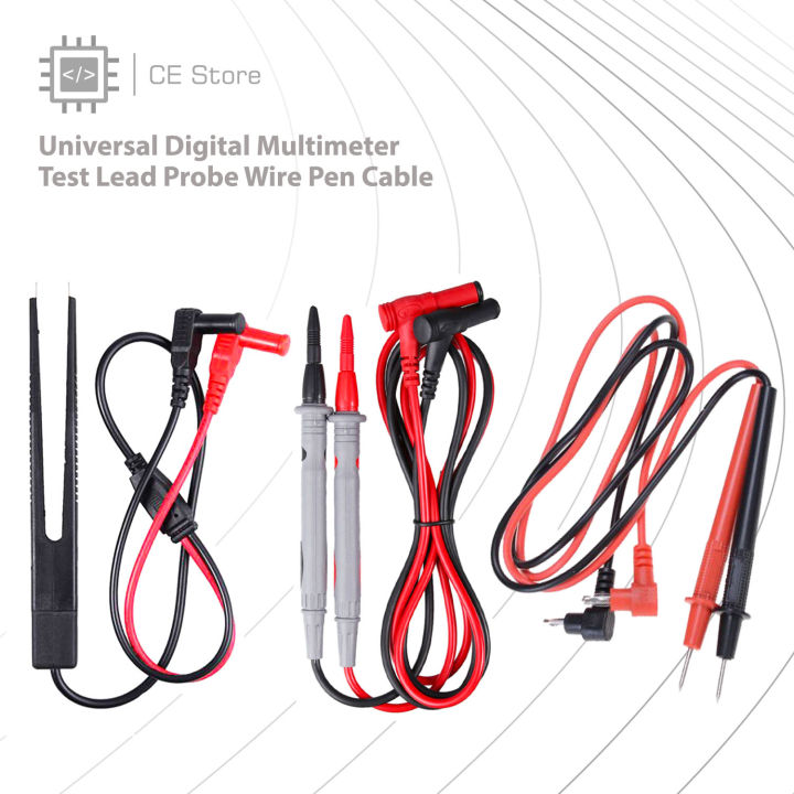 Universal Digital Multimeter Test Lead Probe Wire Pen Cable,Electrical ...