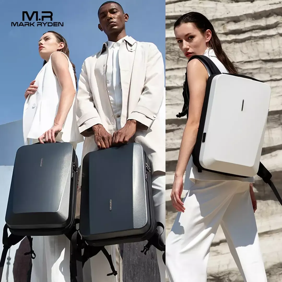 Mark Ryden MR7612 Hard-shell Waterproof Laptop Backpack | Shop.com.mm