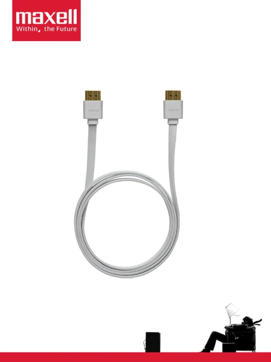Maxell HDMI V2.0 Flat Cable HDMI-400 | Shop.com.mm
