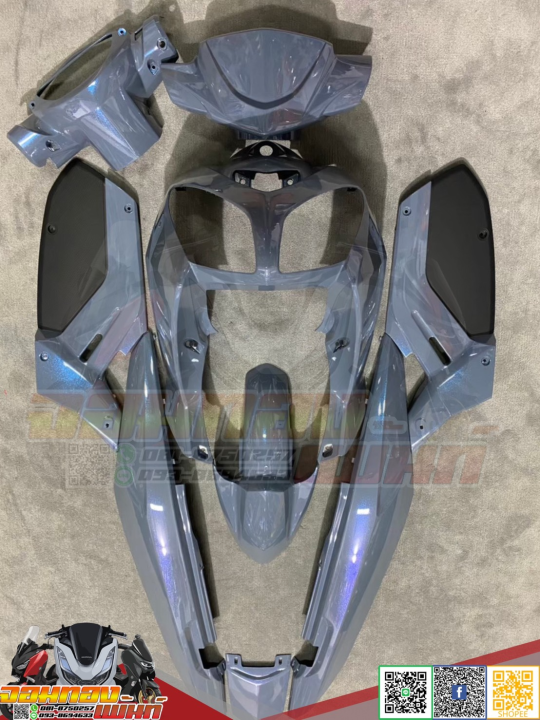 (Preorder) YAMAHA NOUVO MX paint set, Rambo Gray Pearl, imitation paint ...