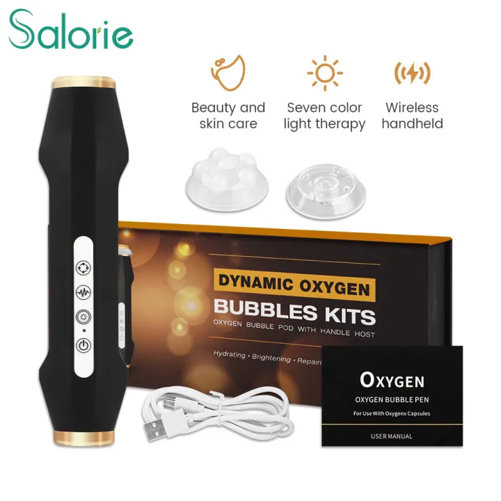 (Preorder) Portable Oxygen CO2 Facial Massager Oxygen Bubble Pen for ...